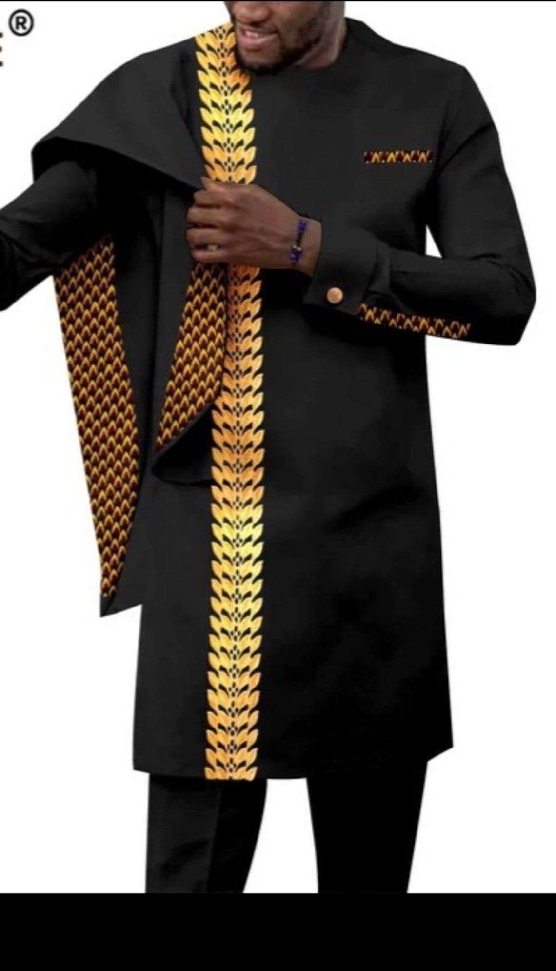 African Men Kaftan, Men 2piece Suit, Senator, African Groom Outfit ...