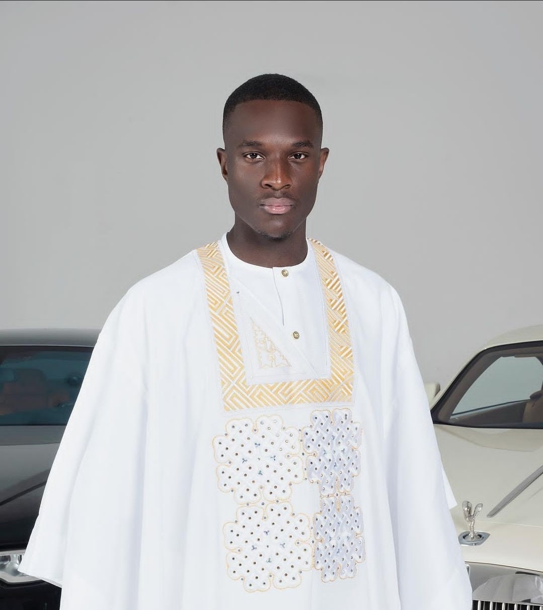 Imole Agbada for Men, Men Clothing, African Wedding Attire Groom Suit ...
