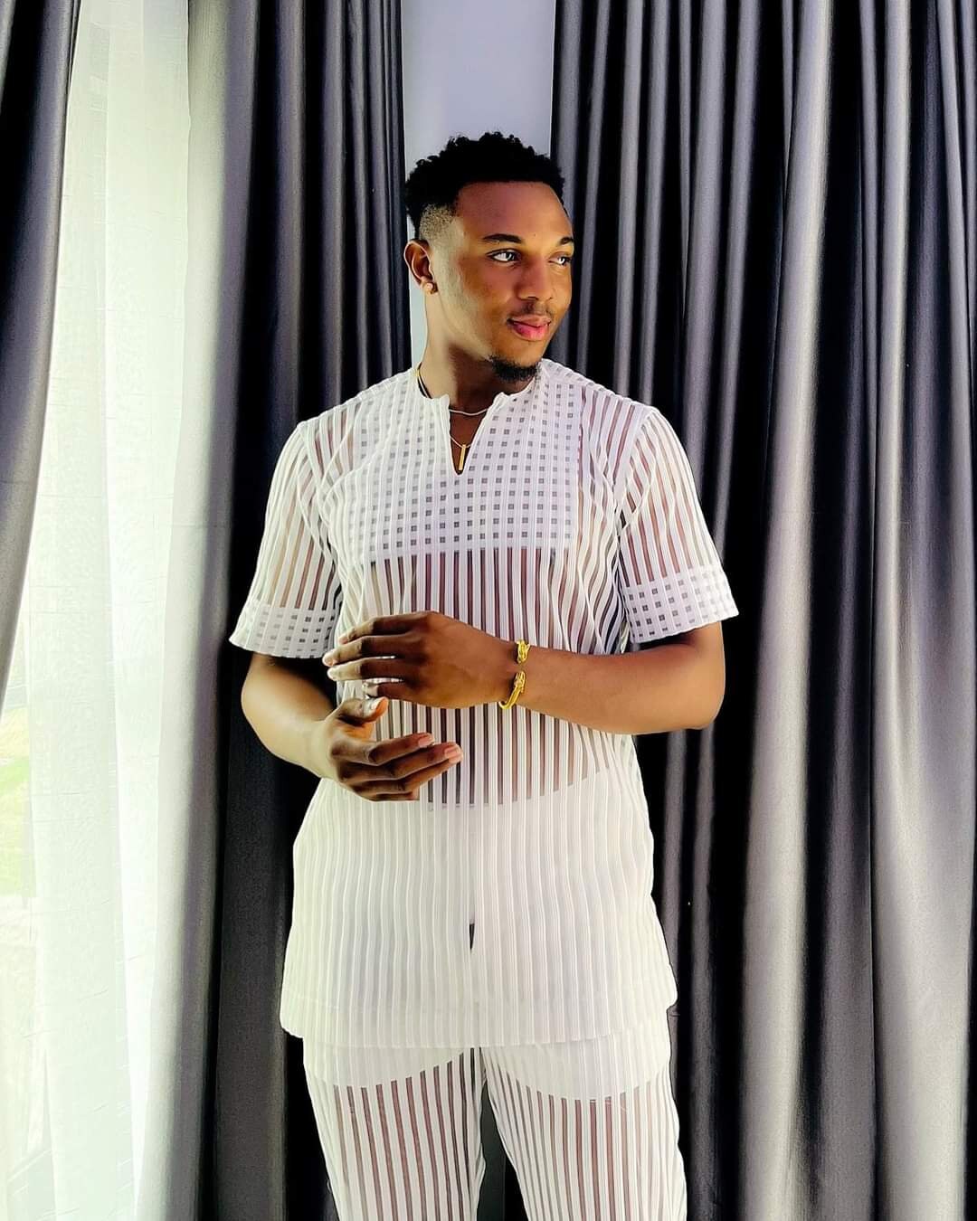 Lookman African Men Kaftan Dress, Wedding Native Suit, Men Casual ...