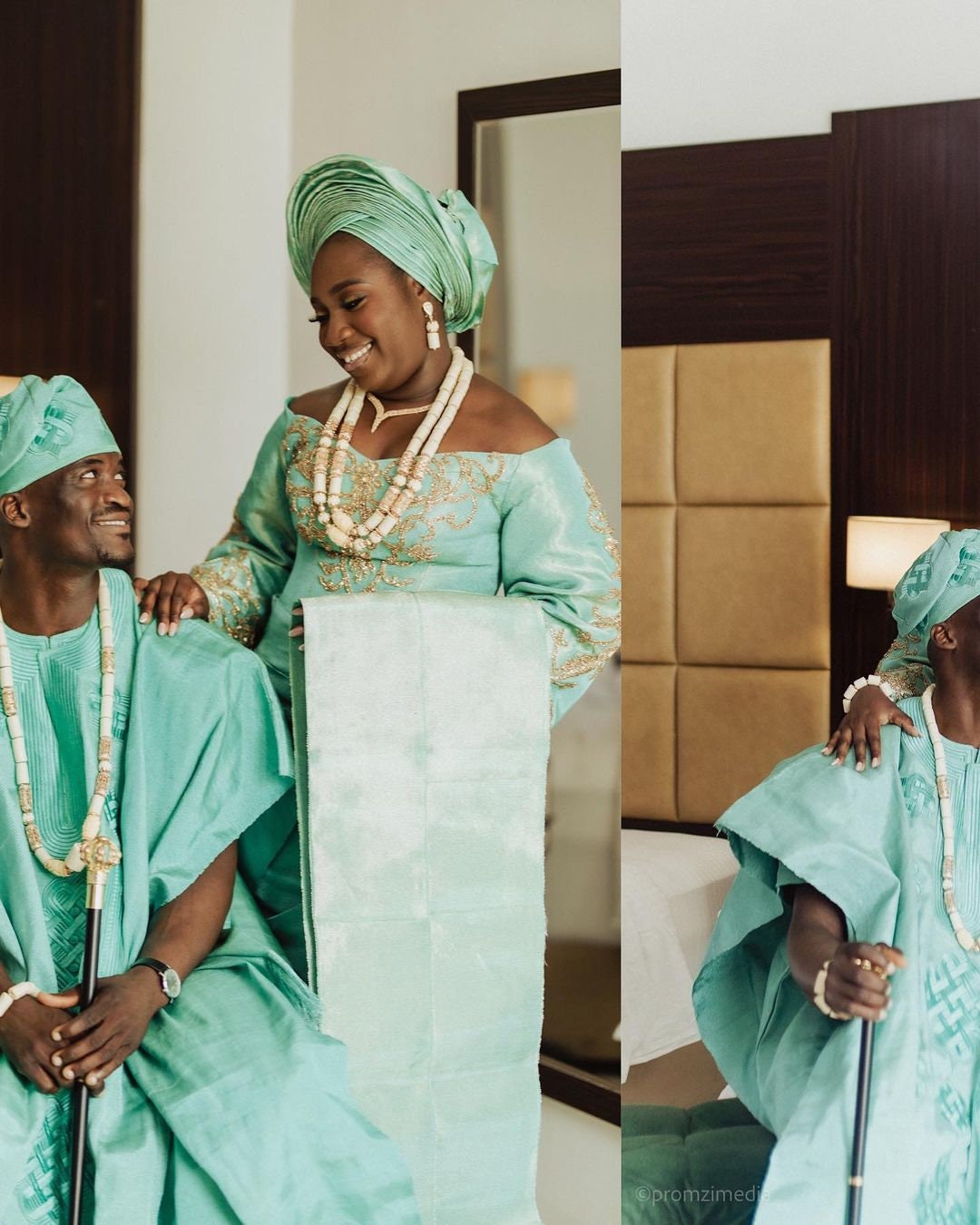 Complete African Wedding Attire, Wedding Suit, Groom Wedding Dress ...