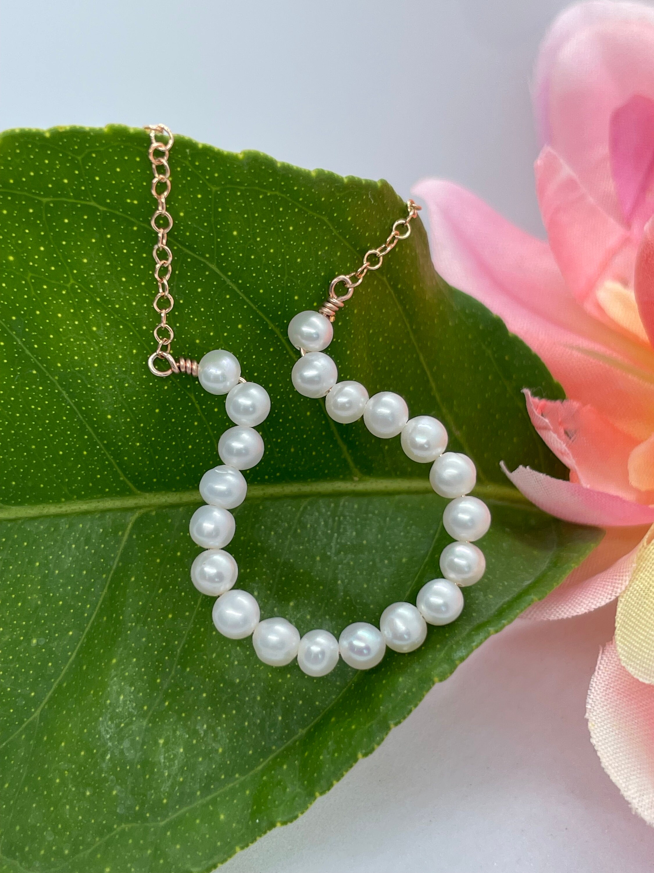 14k freshwater pearl necklace store