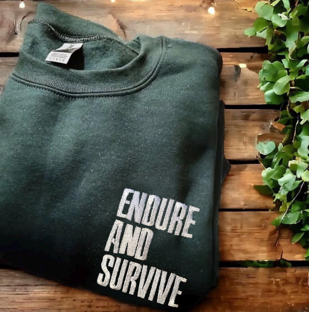 Embroidered Video Game Sweatshirt: the Last of Us Inspired Crewneck ...