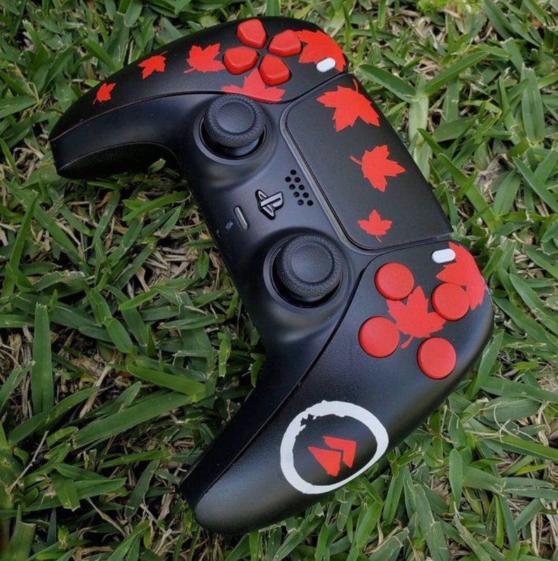 Custom Hand Painted Ghost Tsushima Custom PS5 Controller - Etsy
