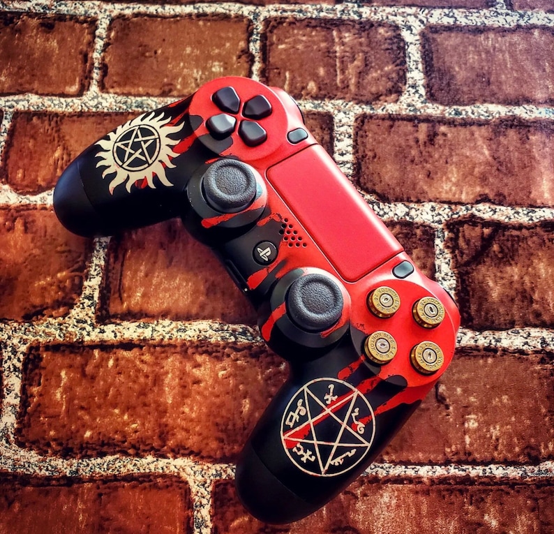 Supernatural PS4 Custom Controller, Hand Painted - Etsy UK
