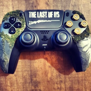 Custom Hand Carved, Gaming, PS5 Controller,the Last of Us, Custom ...