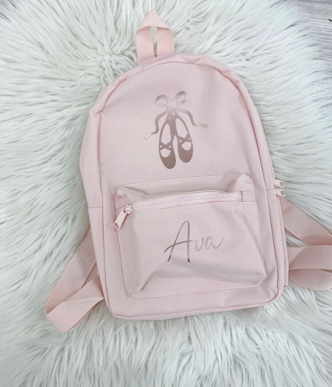 Personalised Ballerina Backpack - Etsy