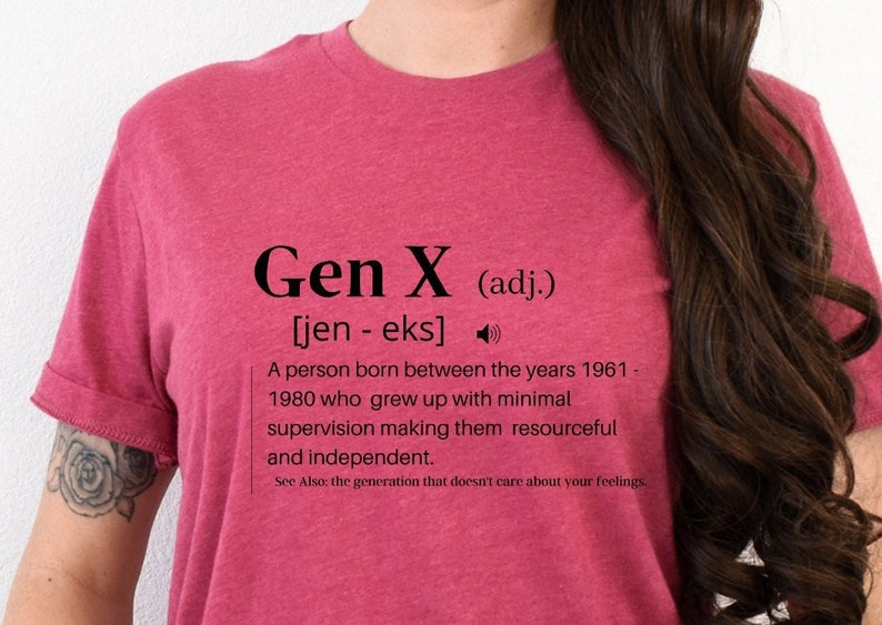 Gen X Christmas Gift, Gen X Shirt, Funny Gen X Shirt, Super Soft Gen X ...