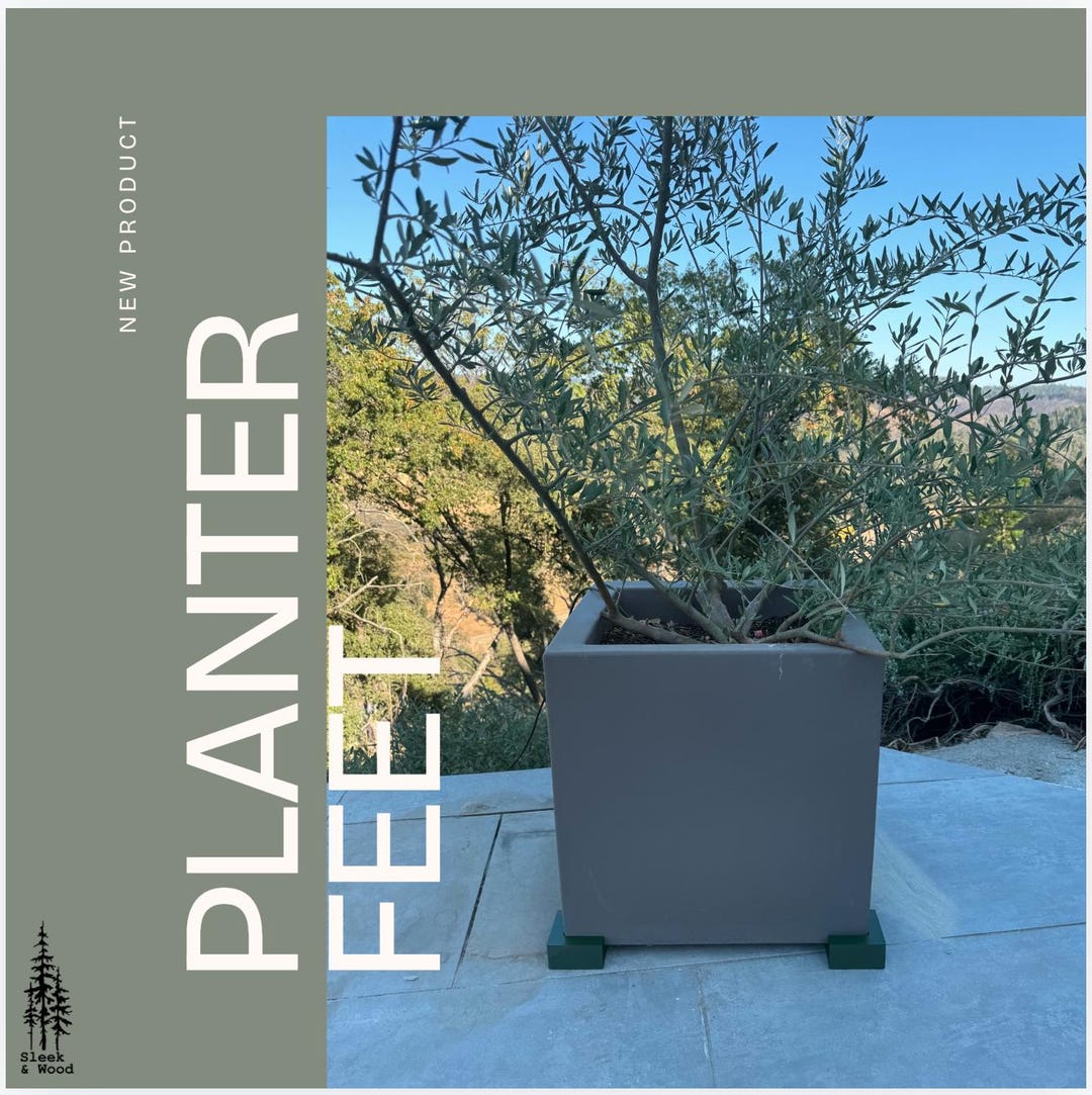 Planter Feet – Outdoor & Indoor Pot Elevators for Healthier Plants - Etsy