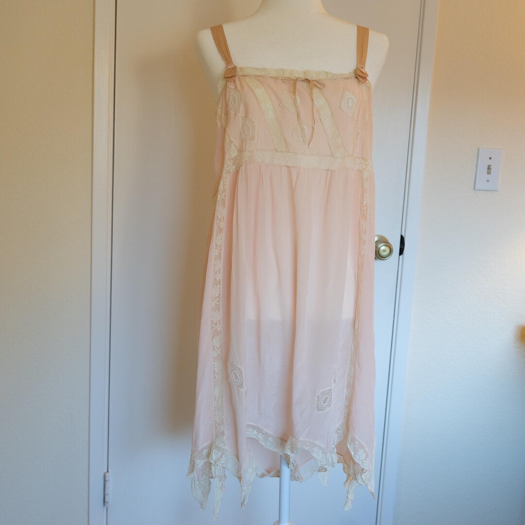 Antique Vintage 1920s Soft Pink Teddy/ Step-in Romper - Etsy
