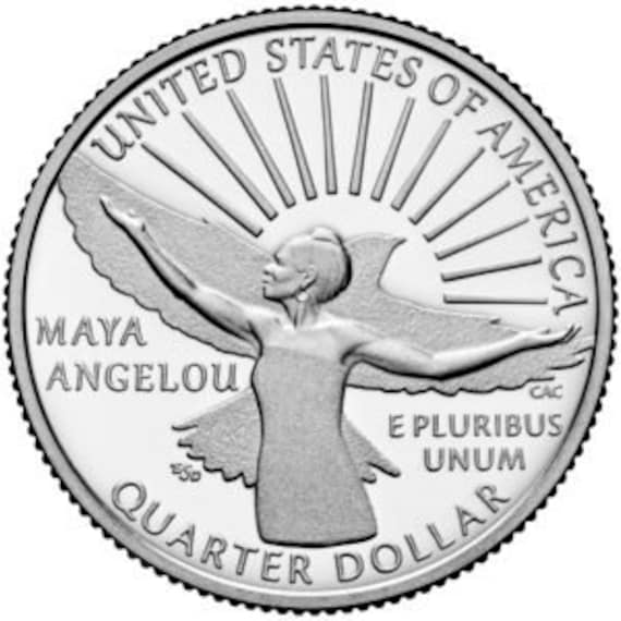 2022 S Maya Angelou American Women Quarter SILVER PROOF in - Etsy