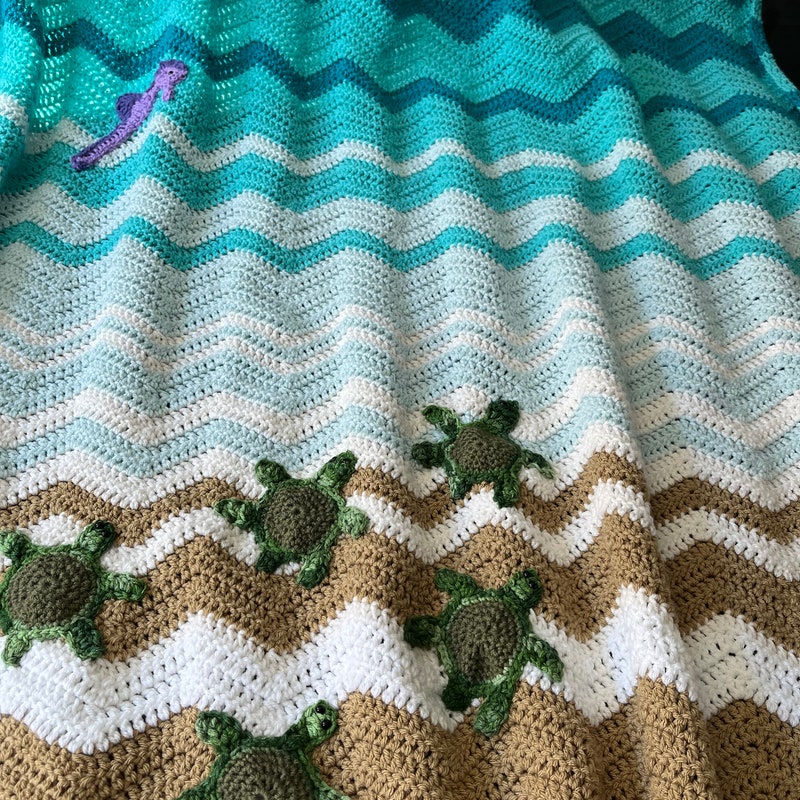 Sea Turtle Afghan Pattern - Etsy