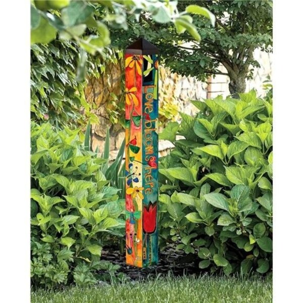 Garden Art Pole - Etsy