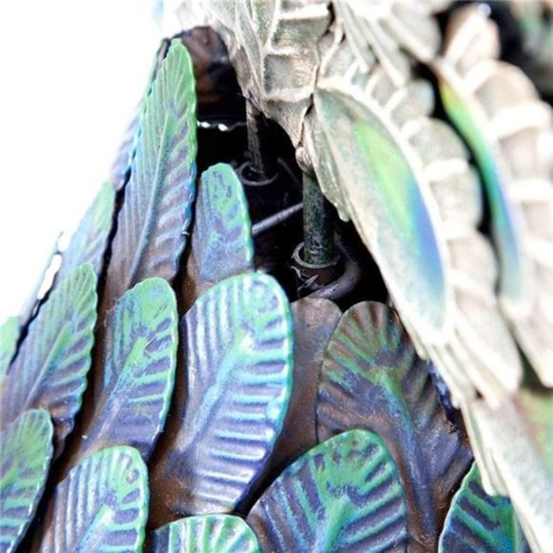 Elegant Peacock Metal Garden Sculpture Indoor and Outdoor - Etsy
