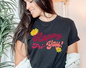 Friyay Teacher Shirt Fri-yay TGIF Teacher Tee for Women - Etsy