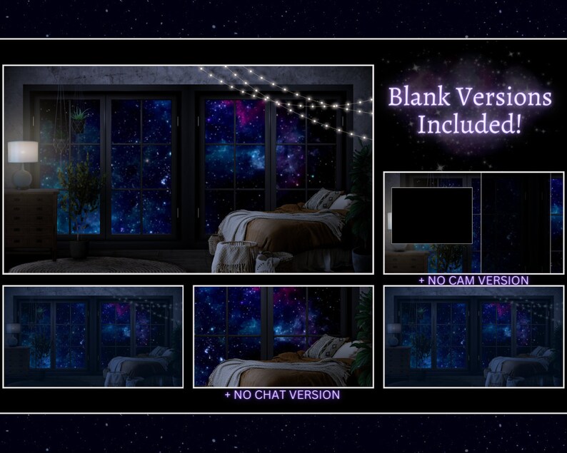 Starry Dreams Overlay Package - Etsy