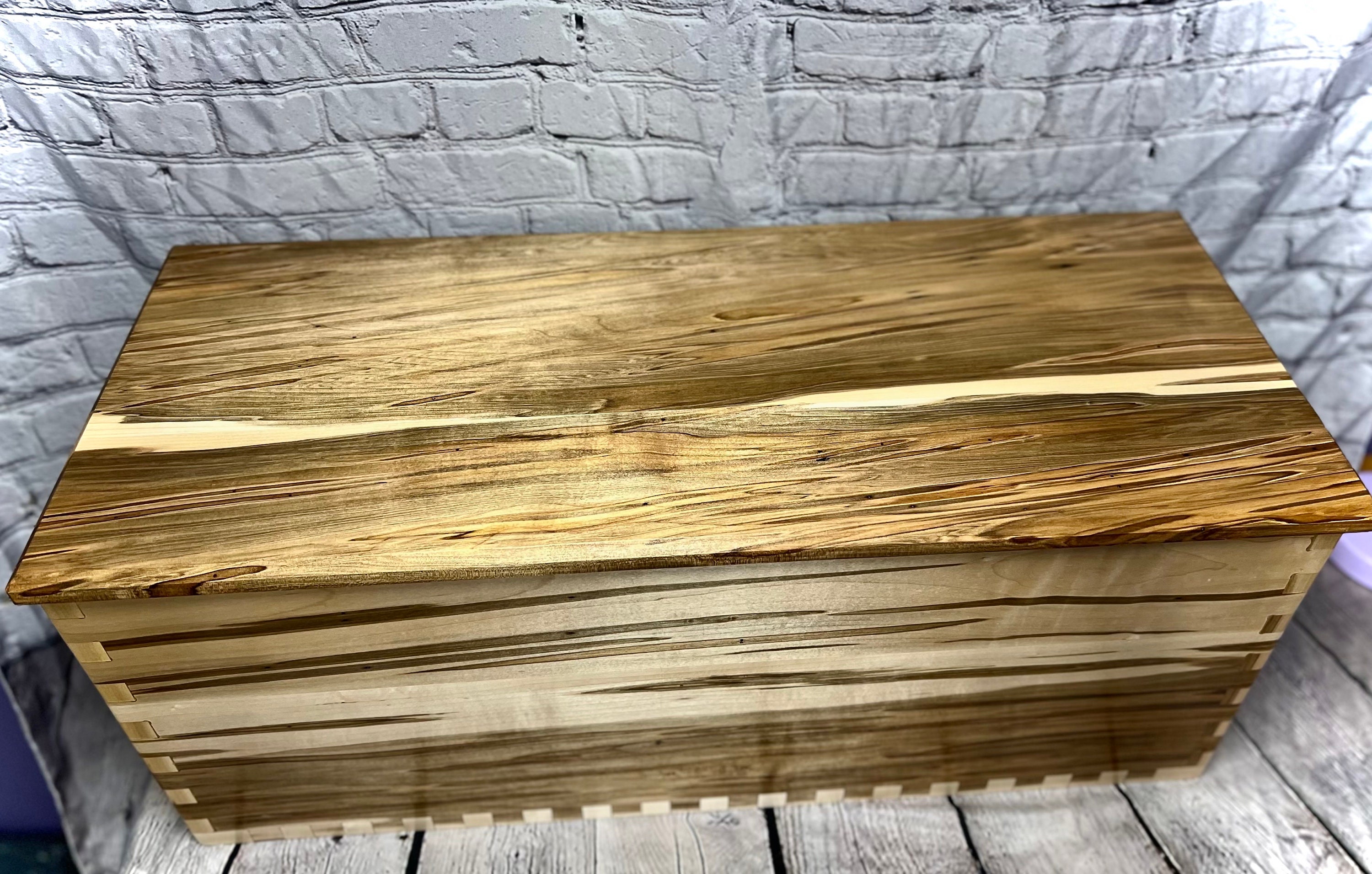 Hope Chest Engraved Solid Walnut Wood SHIPS FREE - Etsy