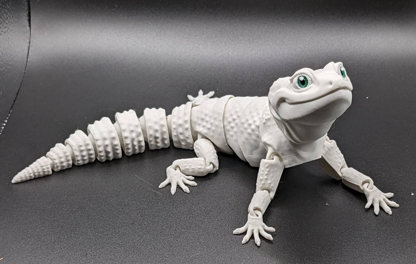 Leopard Gecko 3D Printed Articulated Desktop Pet by Matmire - Etsy UK