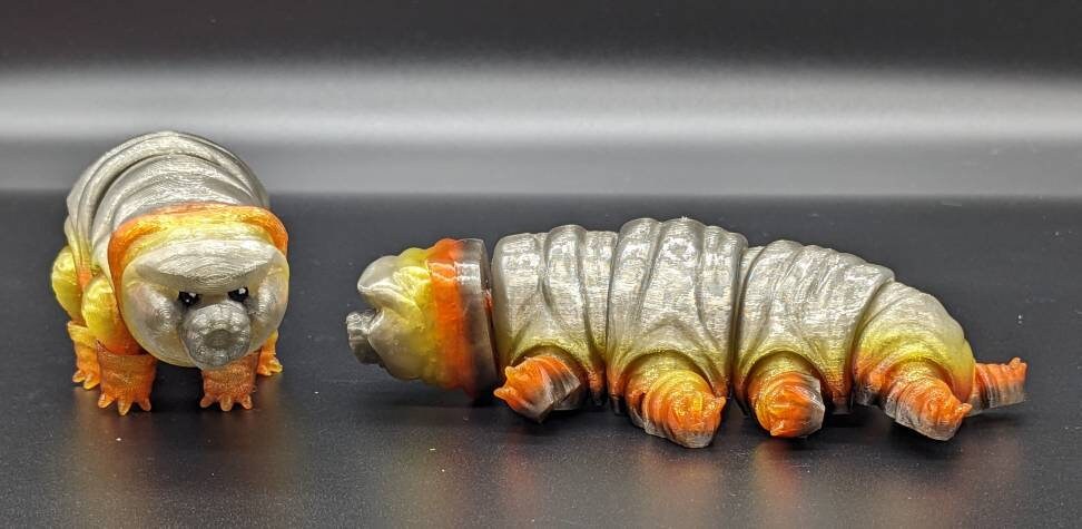 Articulated Tardigrade Desk Fidget Toy Sensory Toy ADHD - Etsy