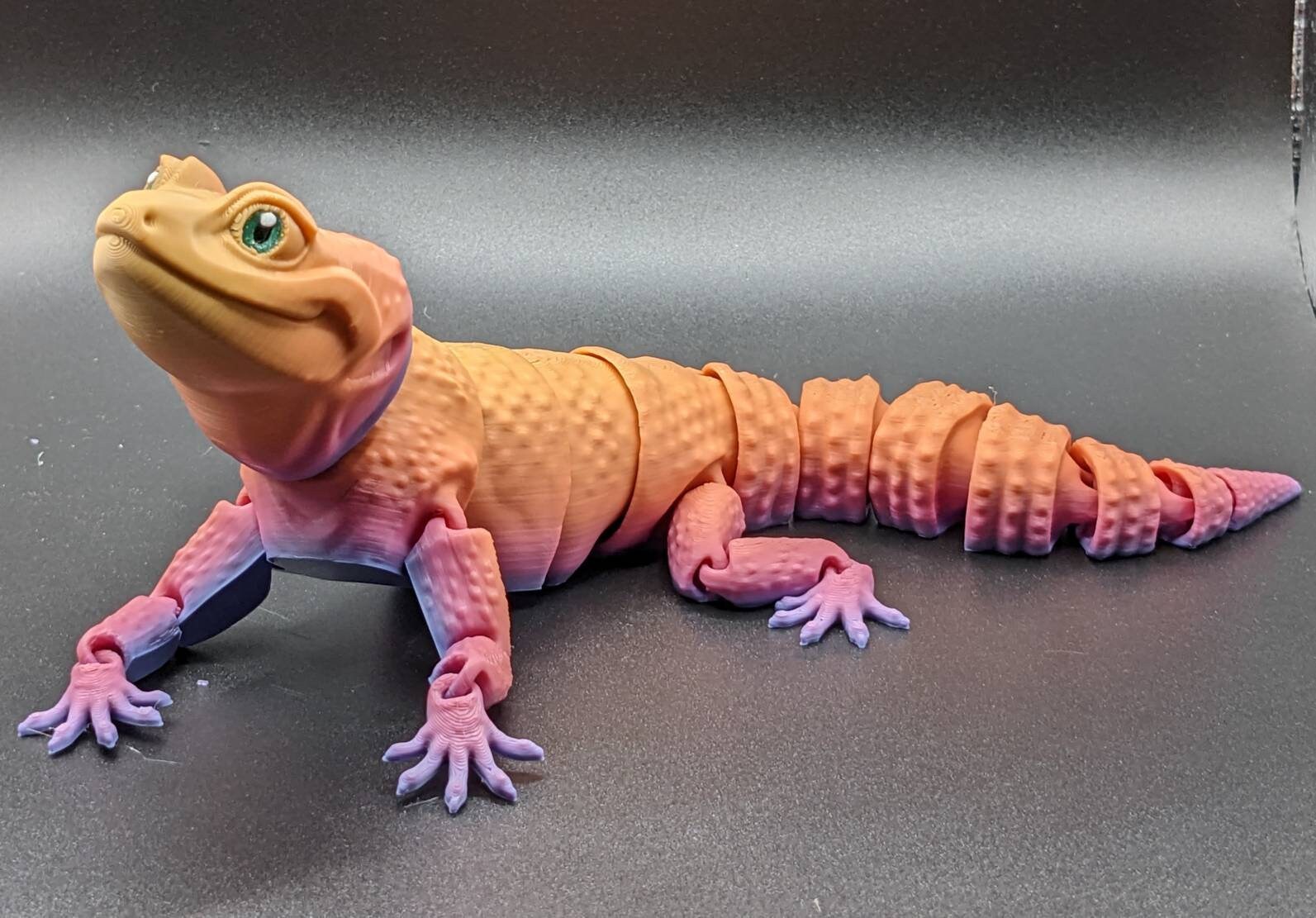 Leopard Gecko 3D Printed Articulated Desktop Pet by Matmire - Etsy Leopard Gecko 3D Printed Articulated Desktop Pet by Matmire - Etsy