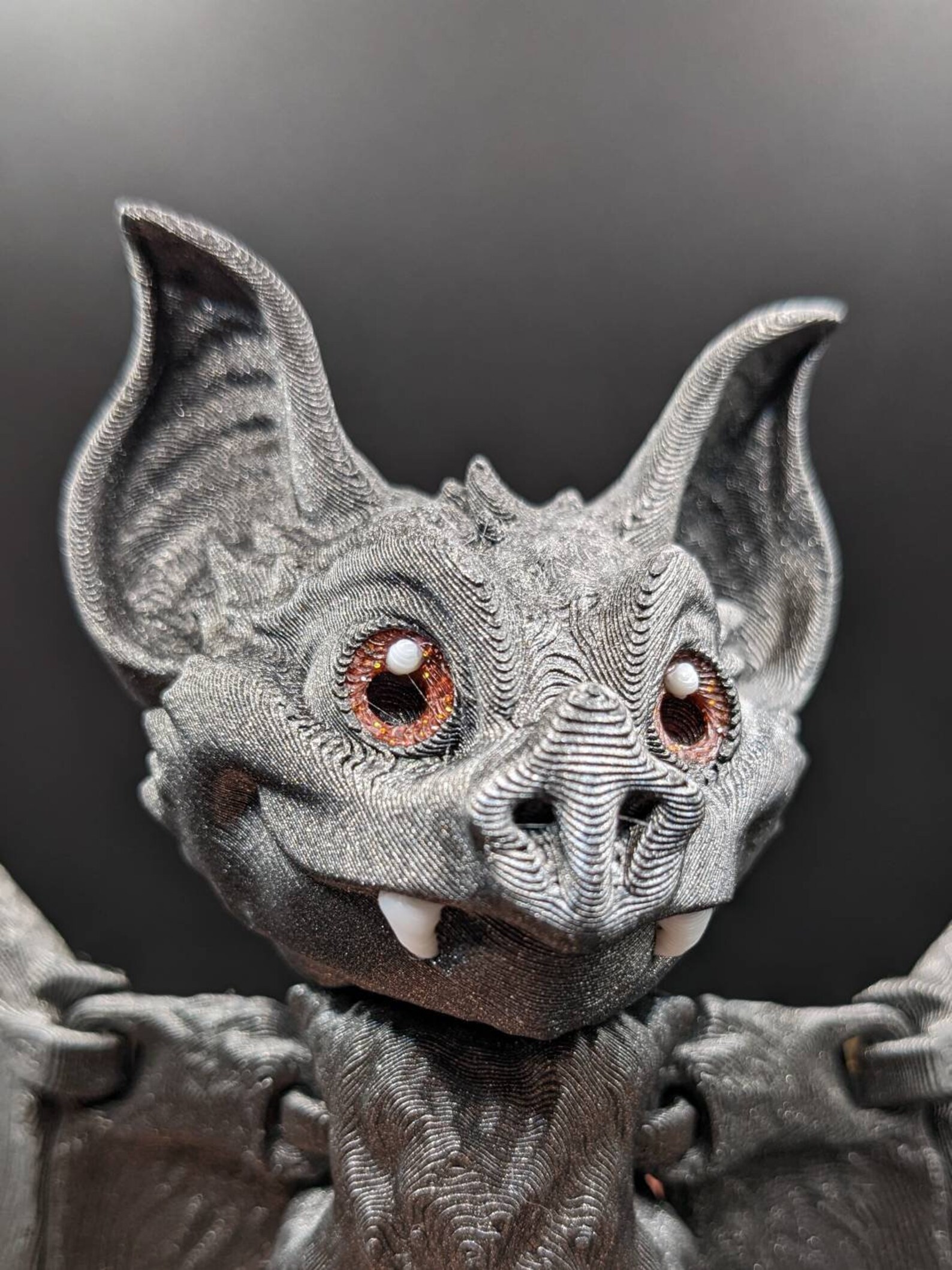 Flappy Bat - 3D Printed Articulated Desktop Pet - Fidget Toy, Sensory ...