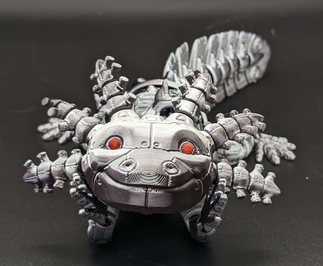 Robolotl, the Robotic Axolotl 3D Printed Desktop Pet for Adults and ...