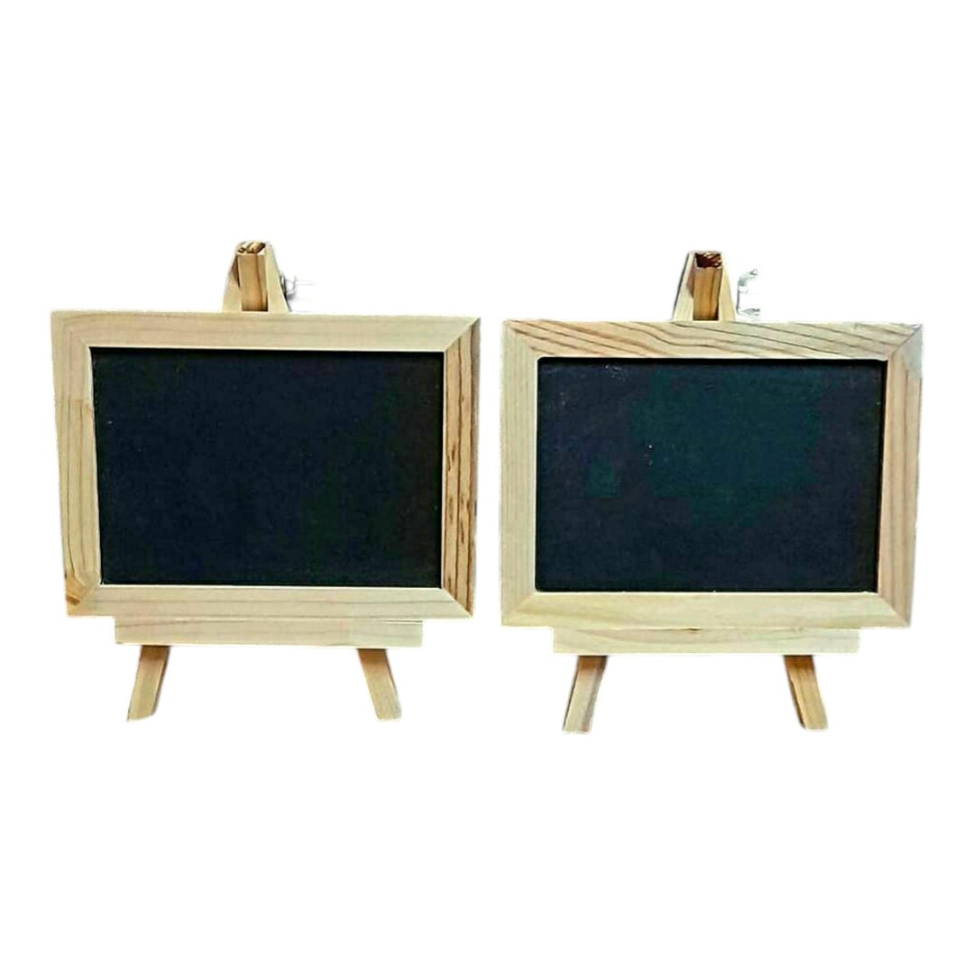 Wooden Menu Holder Stand, (sat of 3) Table Menu Wedding Sign, Table Top ...