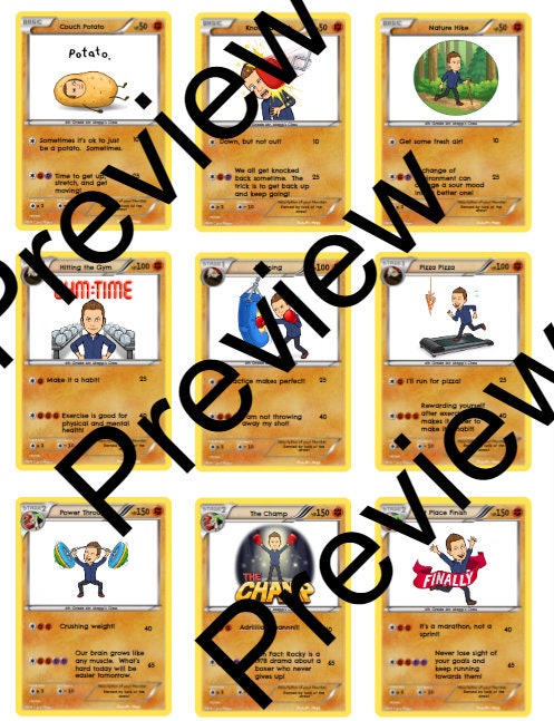 Teachermon/pokemon Editable Cards for Classroom Management, Birthday ...