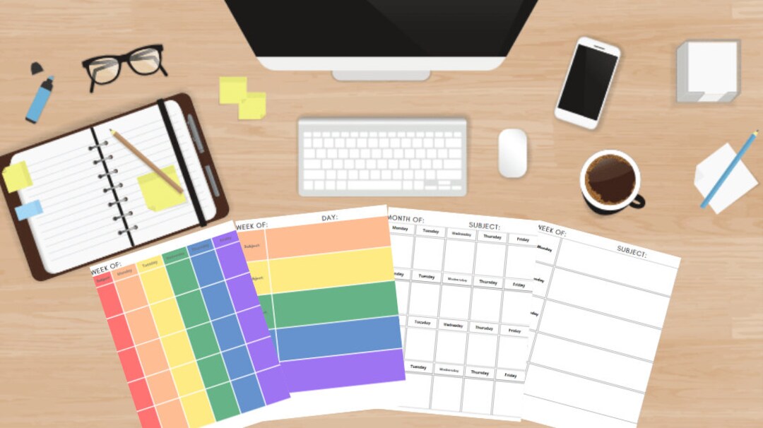 Google Slides Lesson Plan Template - Editable in Color & Black and ...