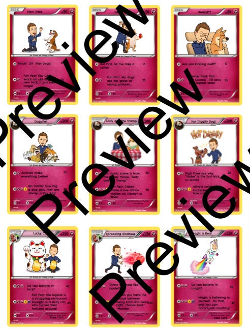 Teachermon/pokemon Editable Cards for Classroom Management, Birthday ...