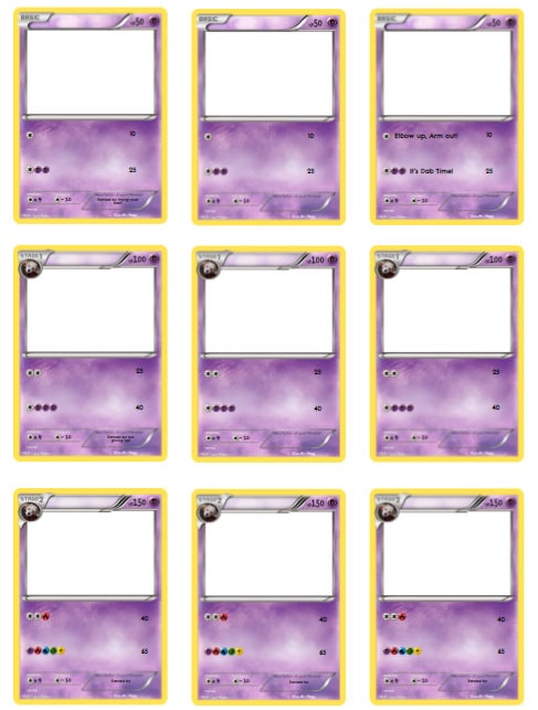 Teachermon/pokemon Editable Cards for Classroom Management, Birthday ...