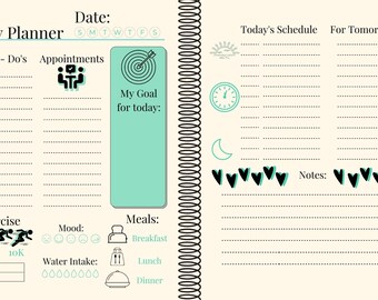 Daily Agenda Template Daily Schedule Google Slides TROPICAL JUNGLE ...