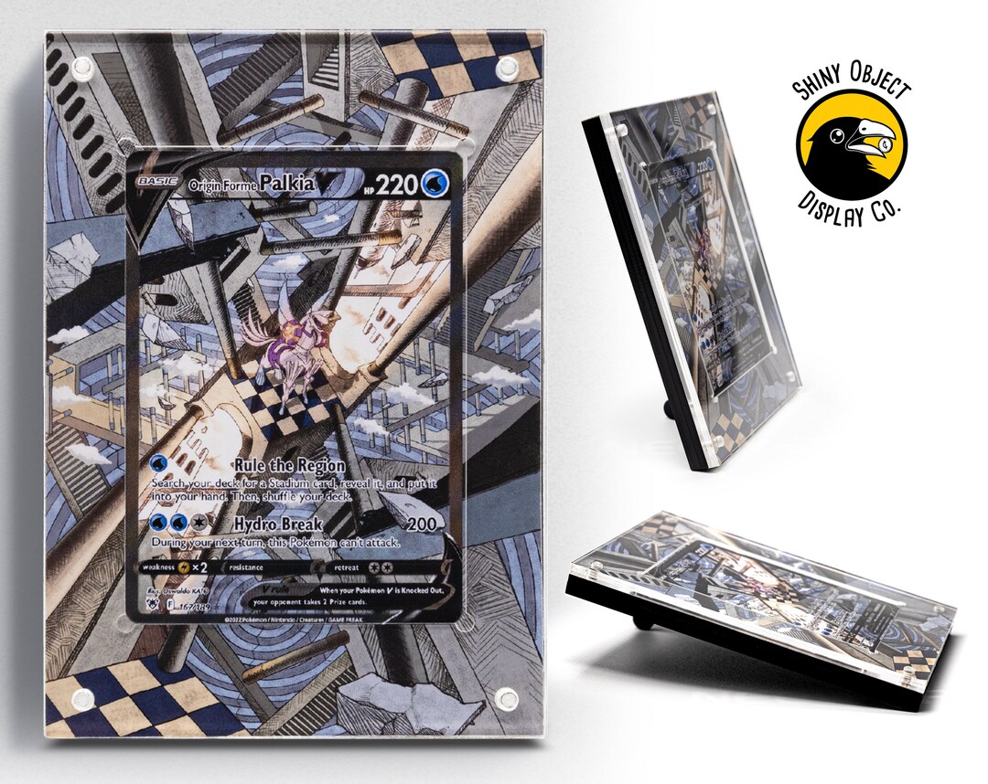 Pokemon Palkia V Alt Art Display Case With Custom Extended Art - Etsy ...