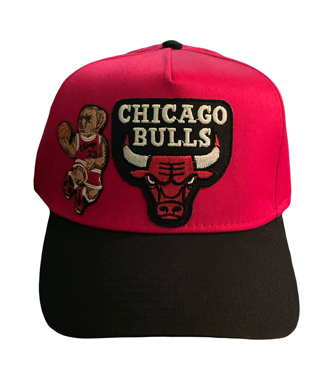 Chicago Bulls jordan Bear Snapback - Etsy