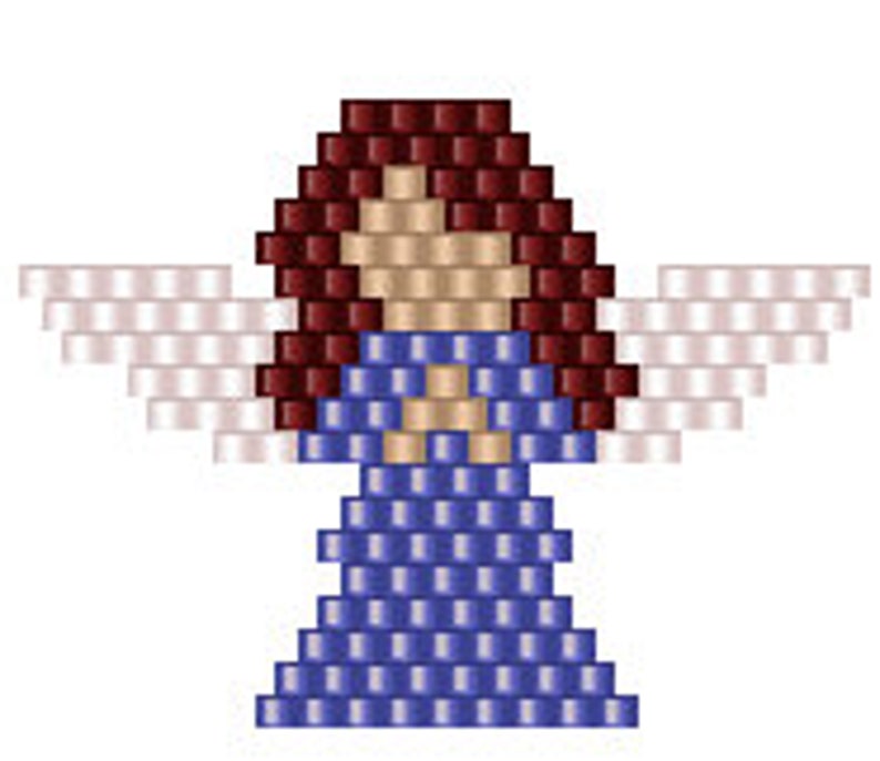 Praying Angels Brick Stitch Pattern - Etsy