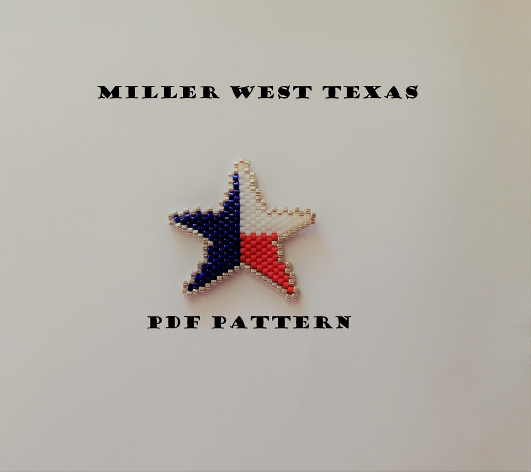 Texas Star Brick Stich Pattern - Etsy