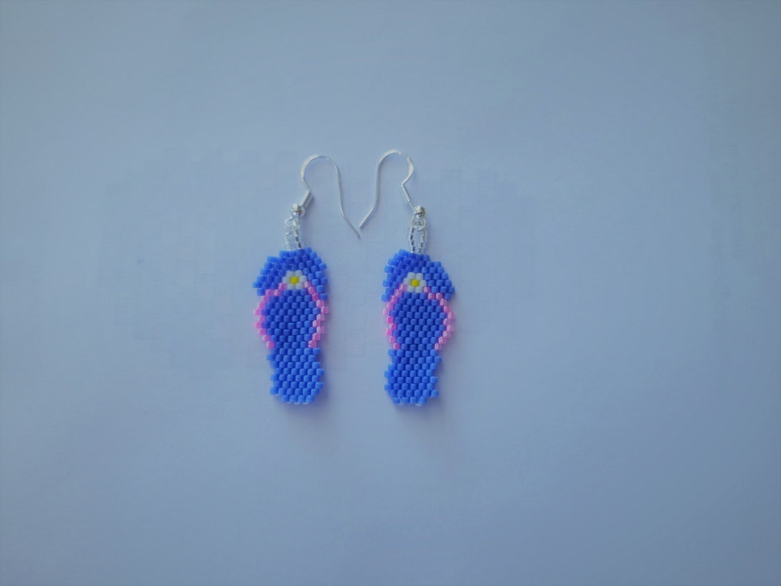 Flip Flop Brick Stitch Pattern - Etsy