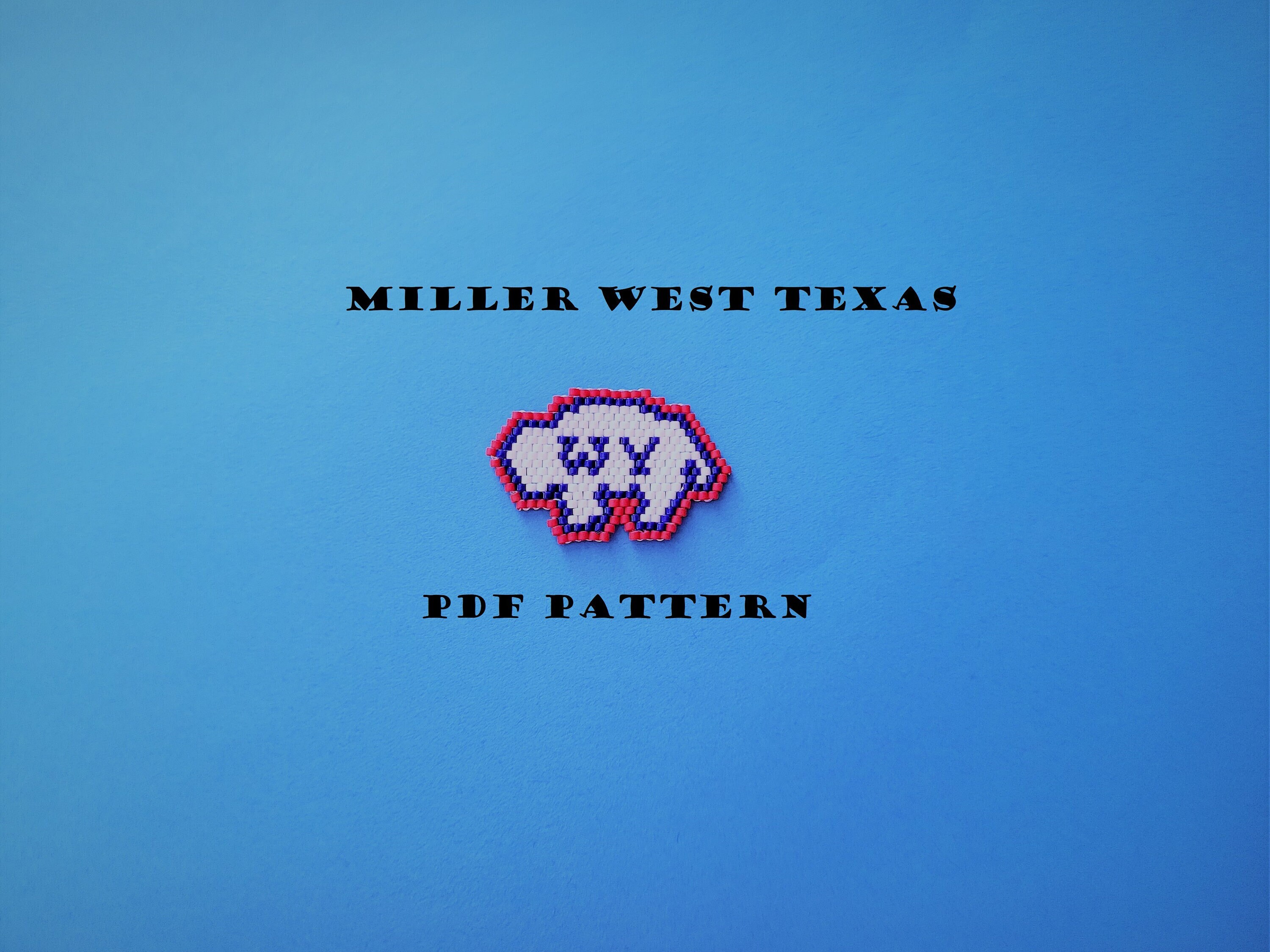 Wyoming Buffalo Brick Stitch Pattern - Etsy