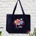 Personalized Bingo Tote Bag, Custom Bingo Carry Canvas Tote, Bingo ...