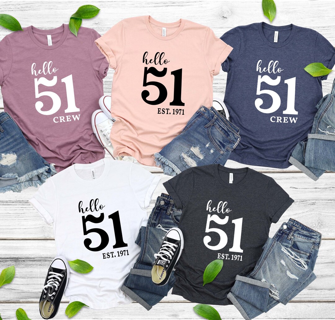51st Birthday Gift, 51st Birthday Shirt, Oldometer 51 T-shirt, Present ...