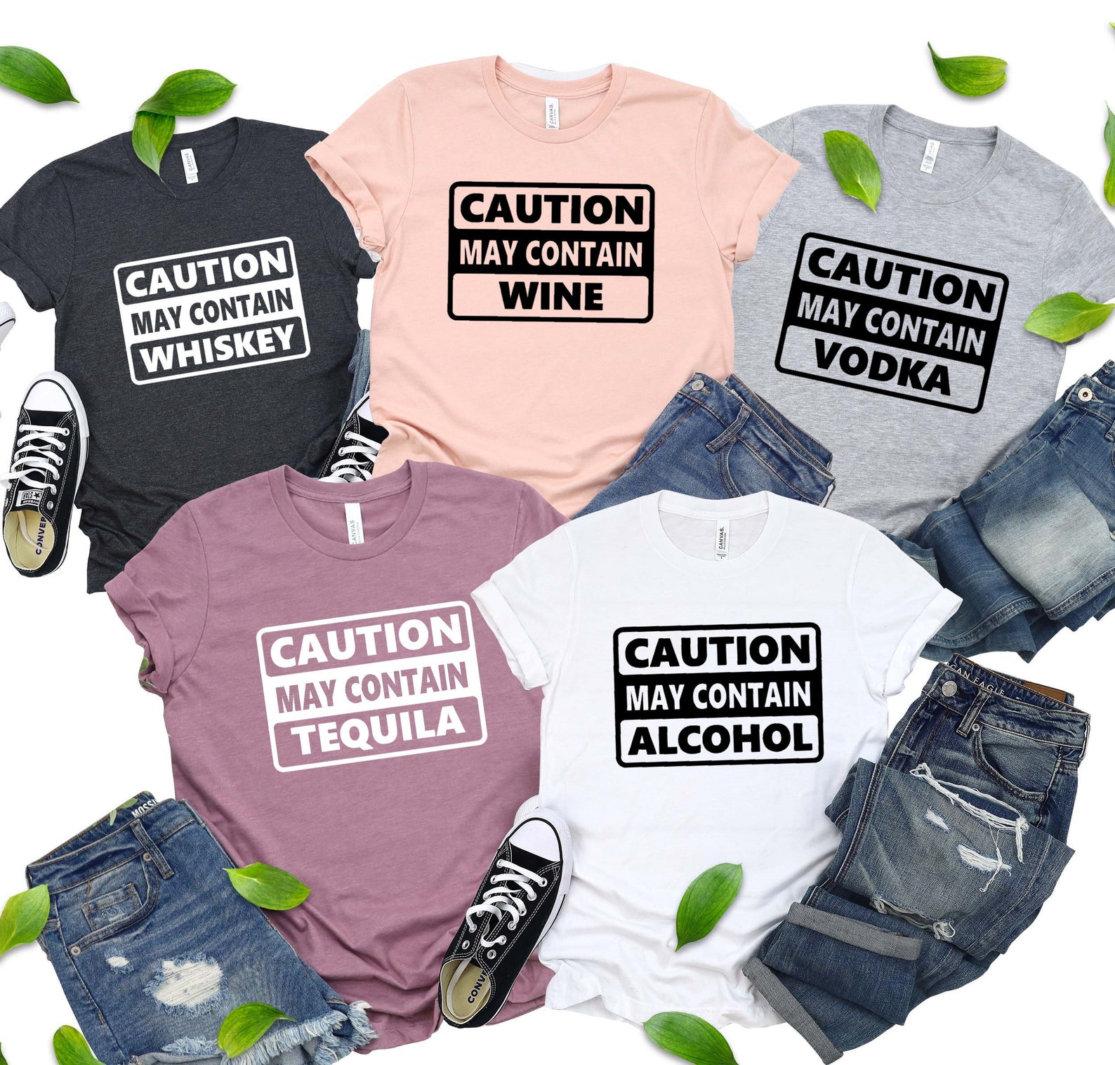 Caution May Contain Alcohol Shirt, Day Drinking Shirt, Wine Shirt ...
