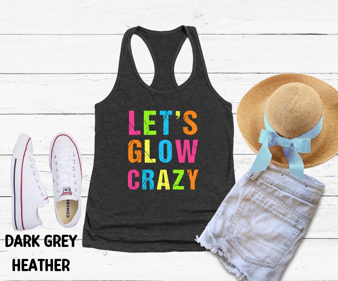 Glow Party Tank Top Shirts | Glow Birthday Tank Shirt | Glow Theme ...