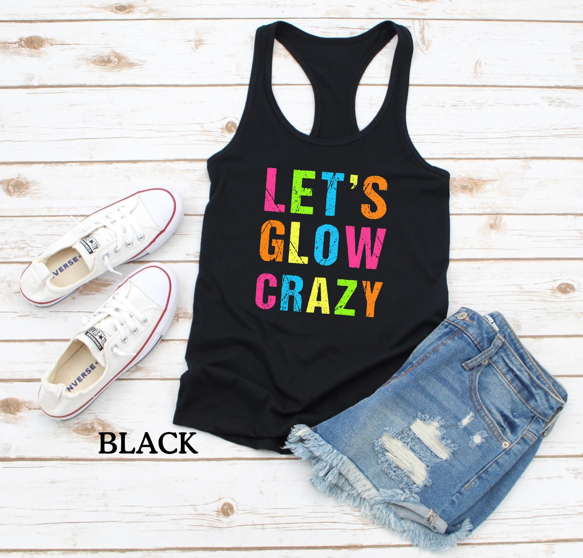 Glow Party Tank Top Shirts | Glow Birthday Tank Shirt | Glow Theme ...