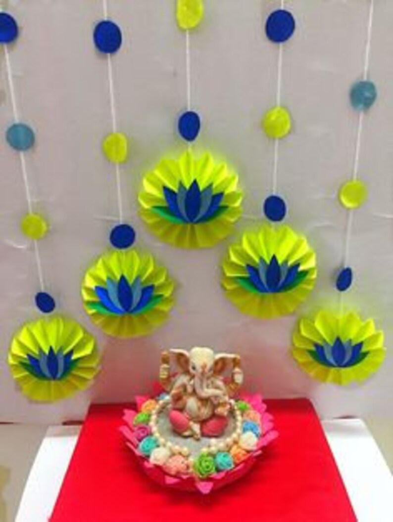 GANPATI PUJA Stage& Backdrop - Etsy