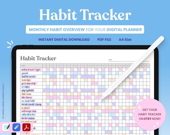 SLEEP TRACKER Digital Planner Digital Bullet Journal Goodnotes ...