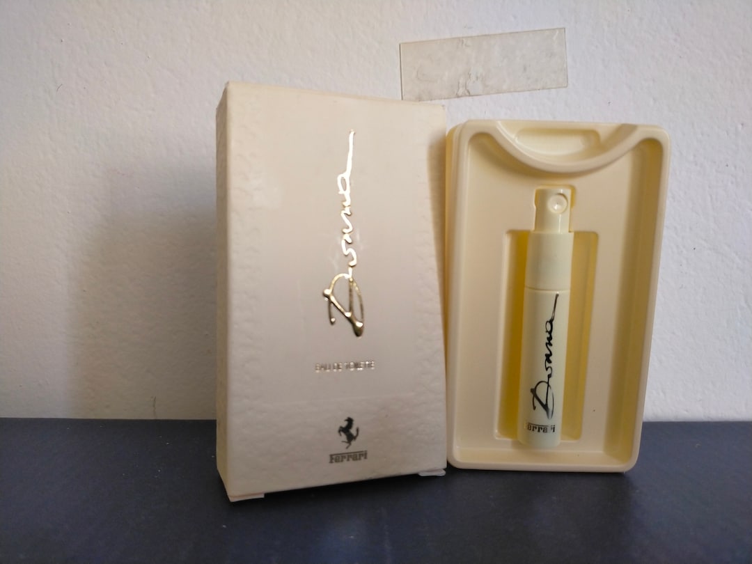 FERRARI Eau De Toilette DONNA Miniature Vintage Collectible Mignon With ...