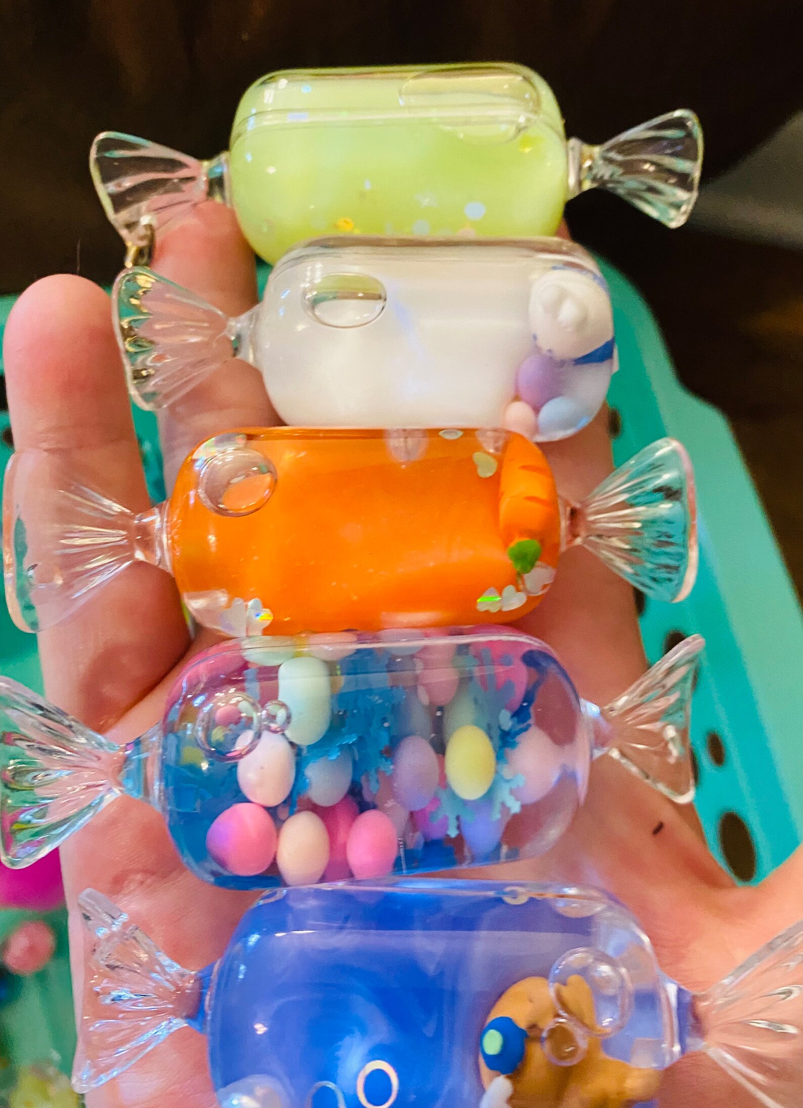 Fluid Keychain, Fidget Toy, Sensory Play, DIY Keychain - Etsy