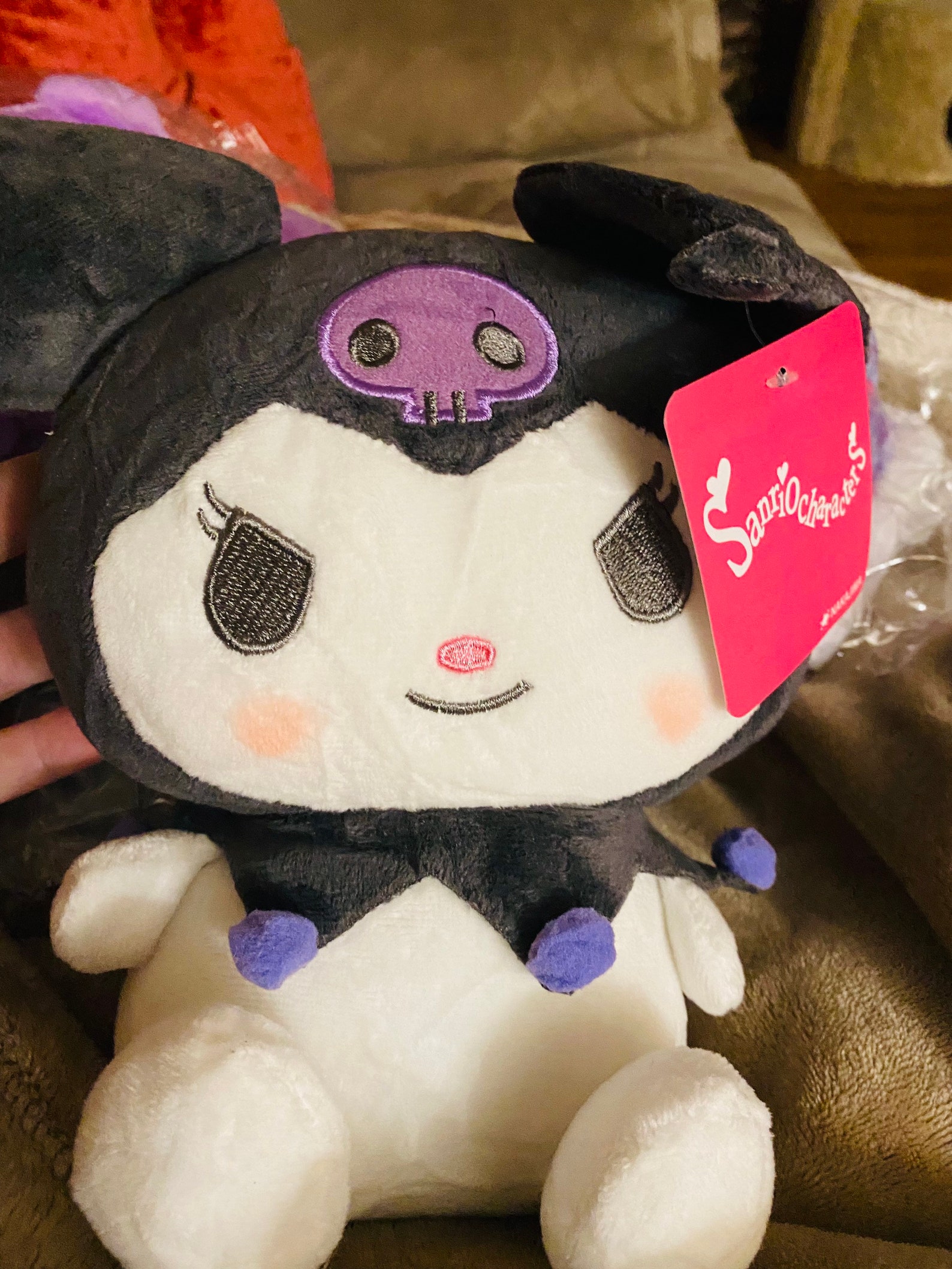 Kuromi Plush Kawaii Plush - Etsy
