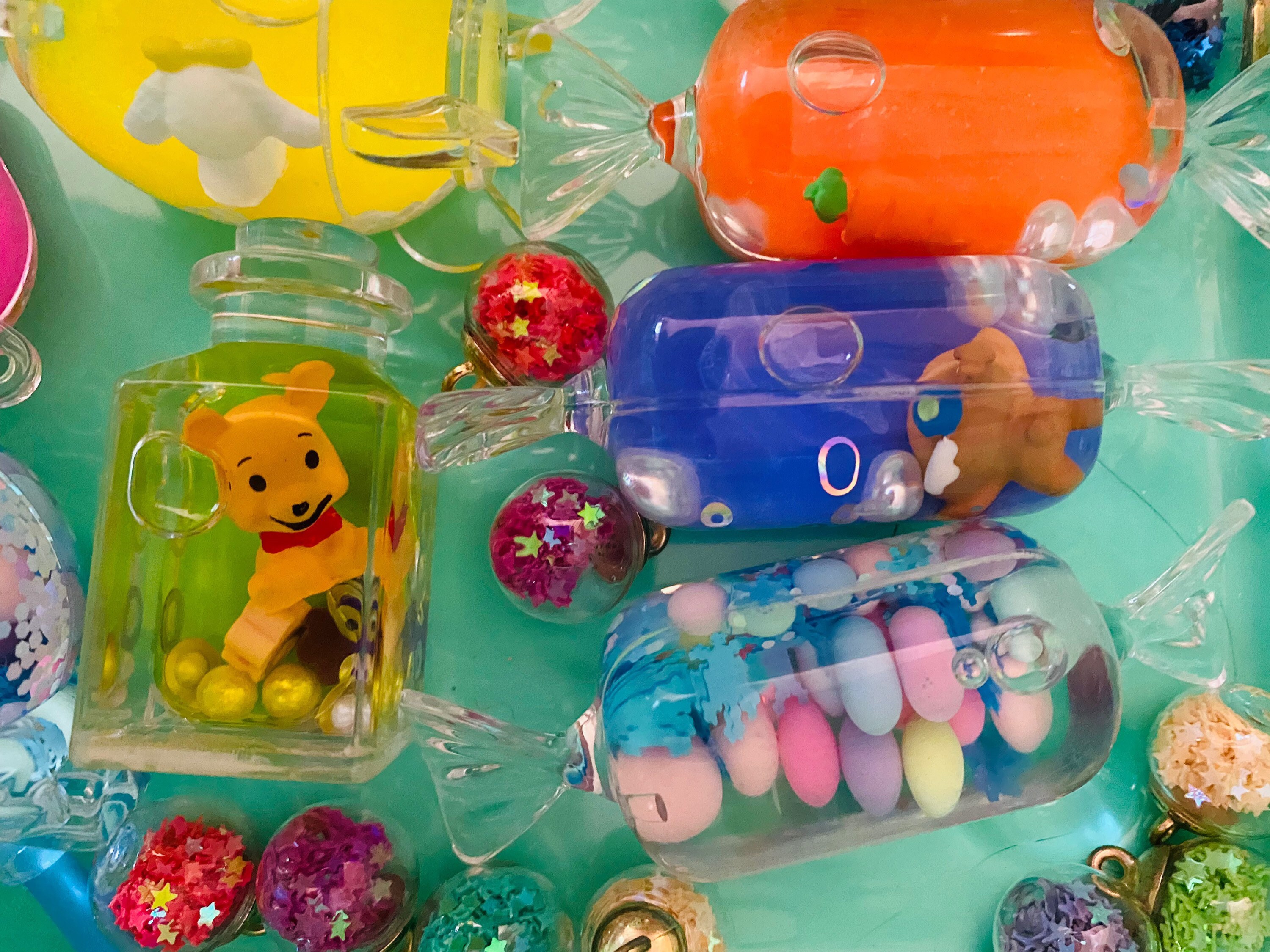 Fluid Keychain, Fidget Toy, Sensory Play, DIY Keychain - Etsy
