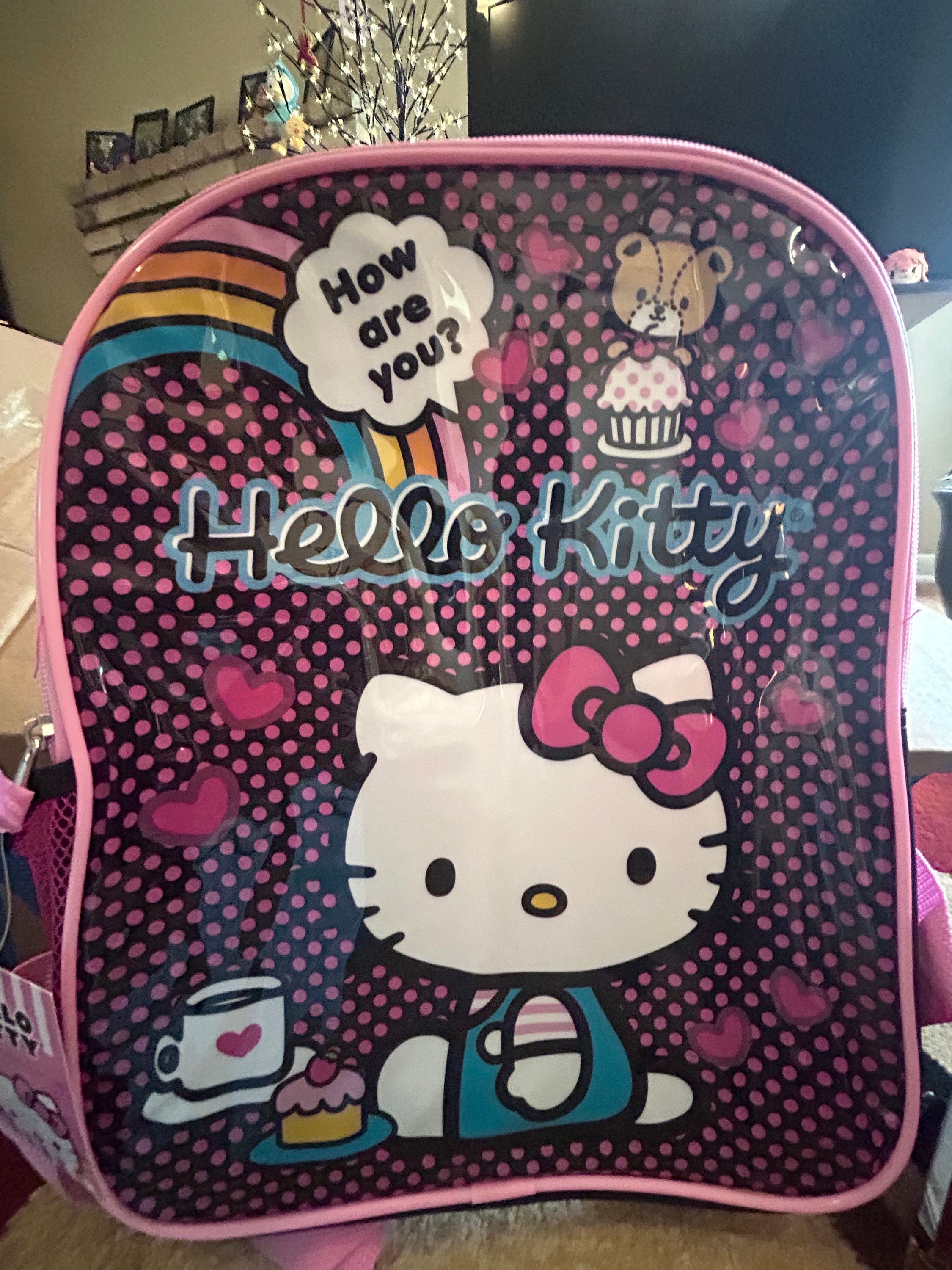Kawaii Back to School, Kuromi ID Badge, Hello Kitty Erasers, Kuromi ...