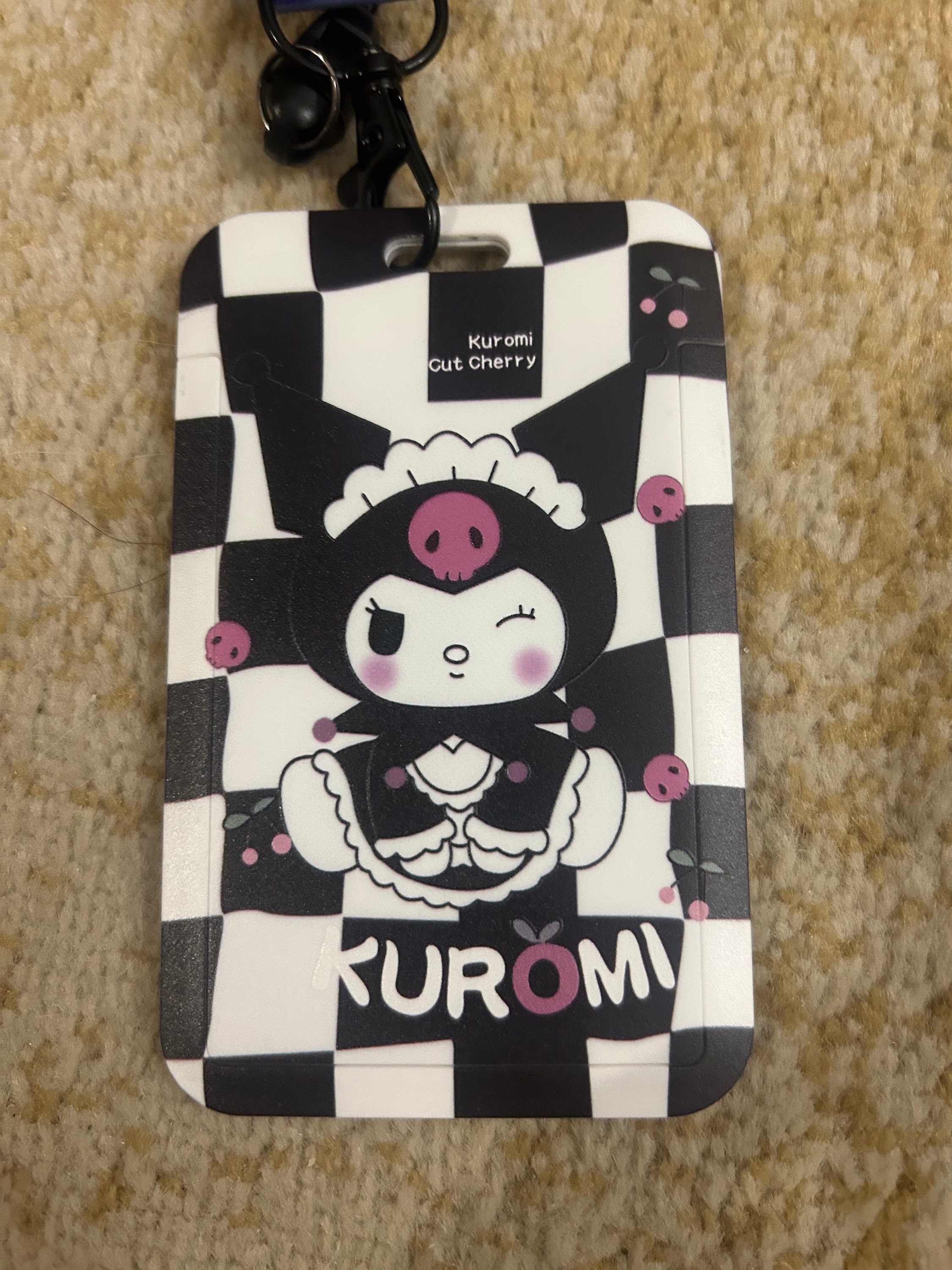 Kawaii Back to School, Kuromi ID Badge, Hello Kitty Erasers, Kuromi ...